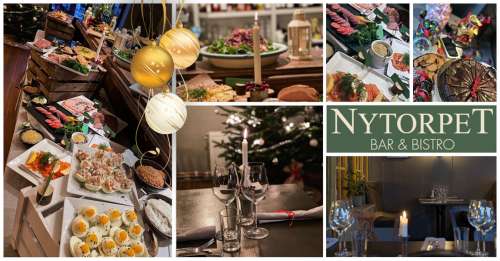 Julbord på NYTORPET Restaurang & Bistro - Boka Julbord Nu